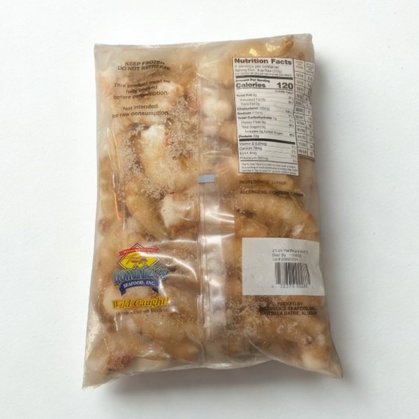 IQF Wild Caught Chem Free Gulf Shrimp | All-Natural, Premium Quality ...